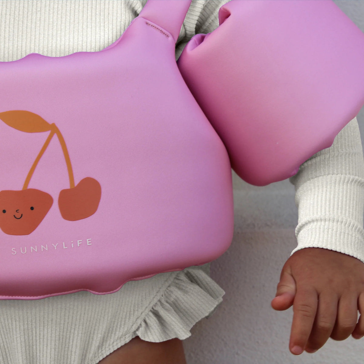 Floatie Jacket Cotton Candy Cherry