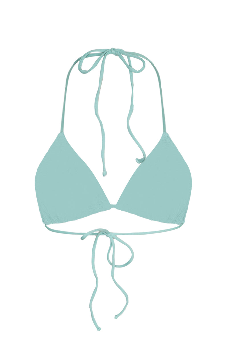 Leah Triangle Bikini Top Sage Green