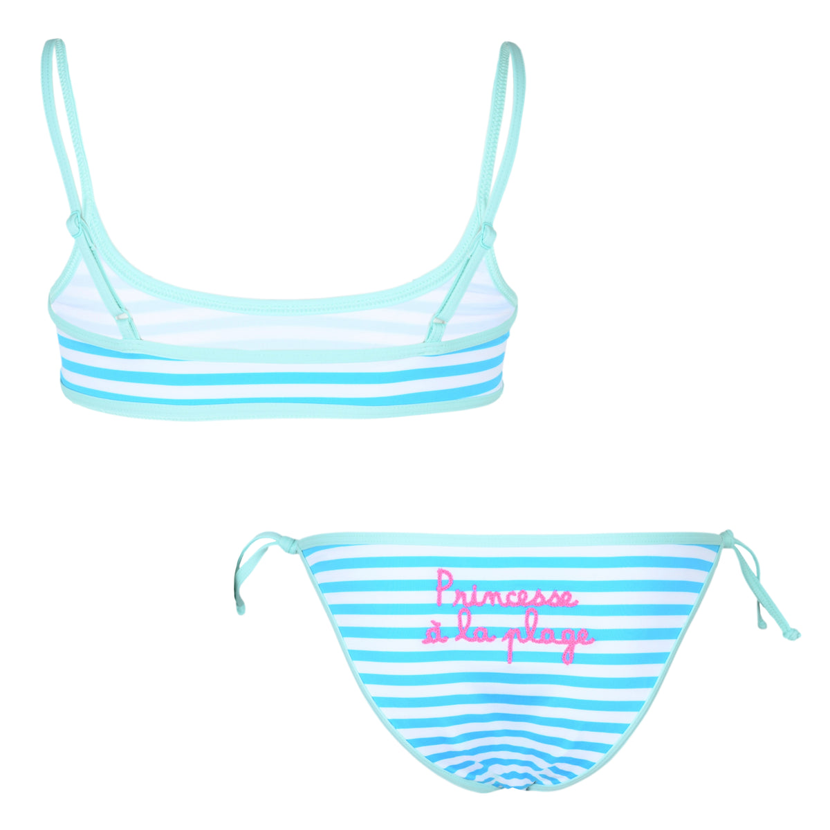 Jaiden String Stripes Princesse Blue & White