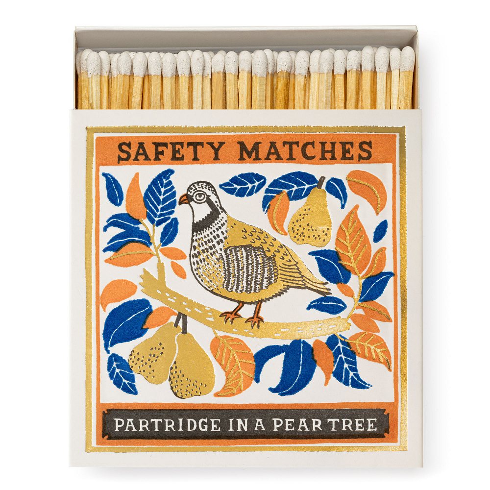 Partridge In A Pear Tree Square Matches