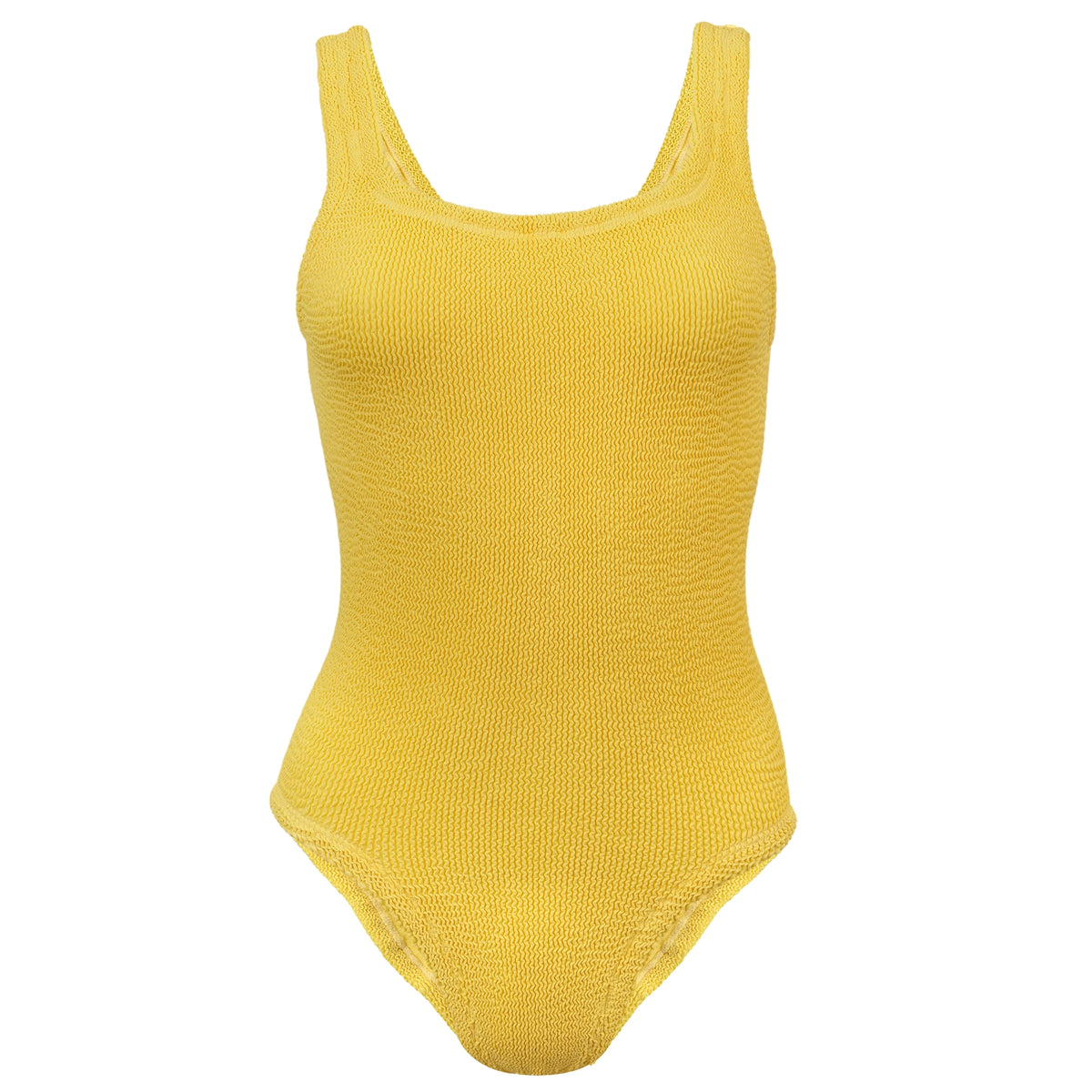 Classic Square Neck Swim Yellow