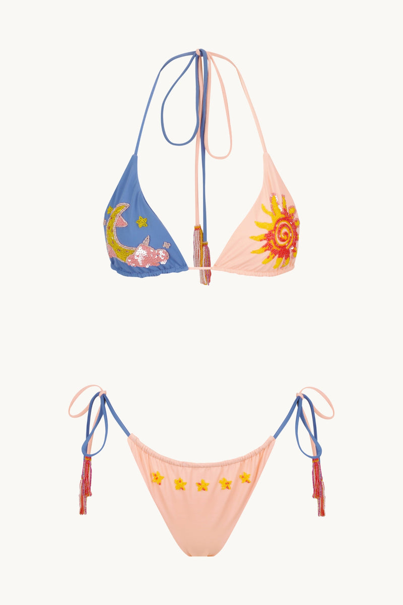 Beaded Kini Set Milky Way