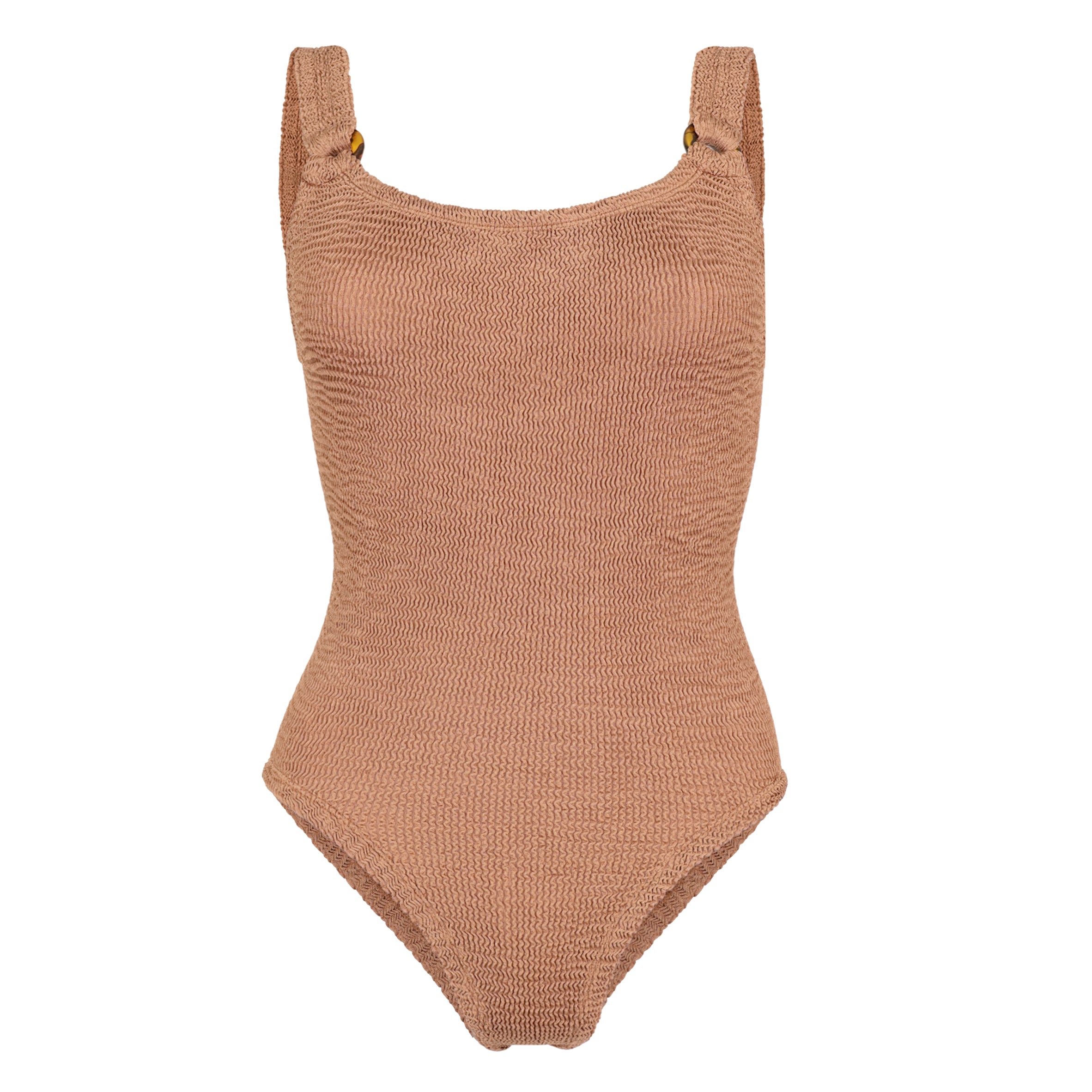 Domino One Piece Metallic Cocoa