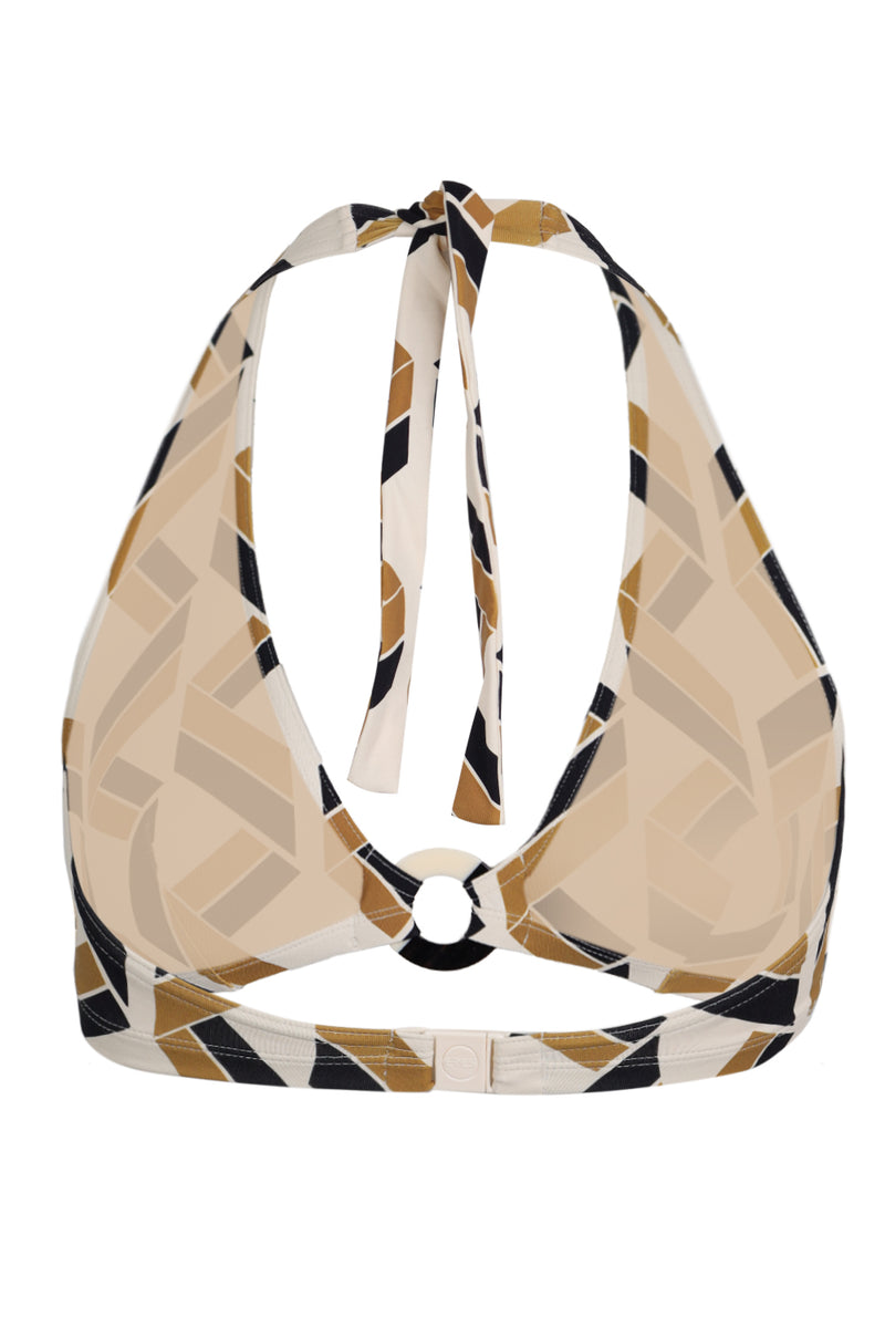 Dimension Full Triangle Imprime Swim Noir