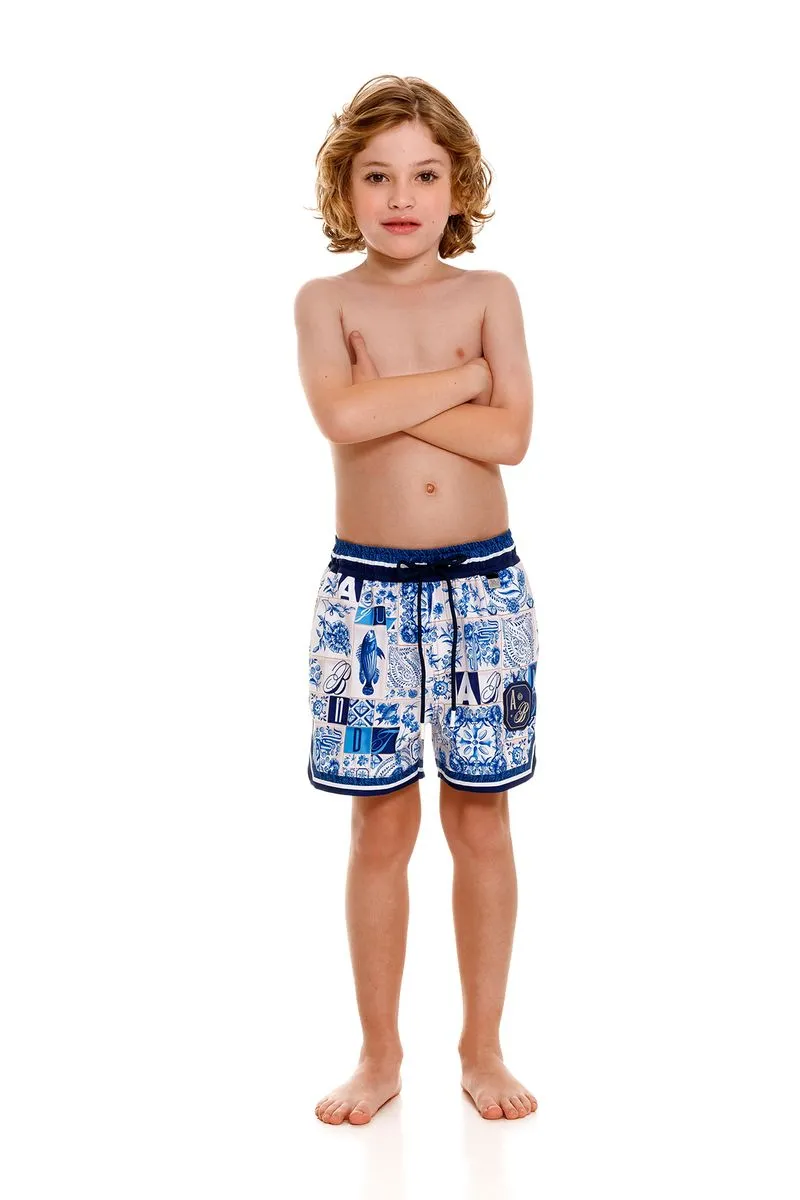Luke Azure Kids Trunks