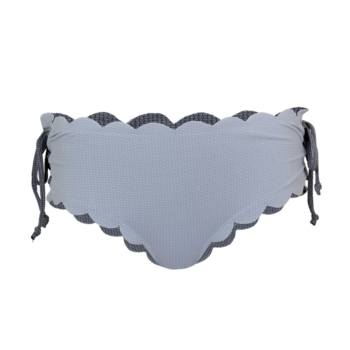 Spring Tie Bikini Bottom Seagull/Thunder