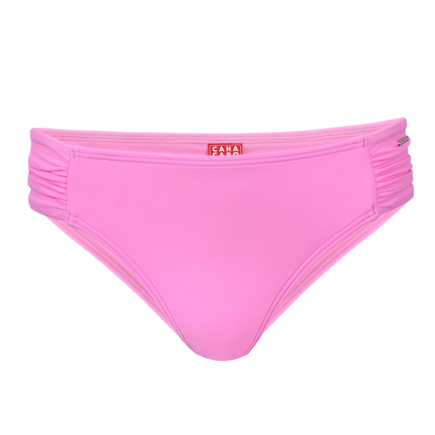 Janice Rouched Bikini Bottom Hollywood Pink