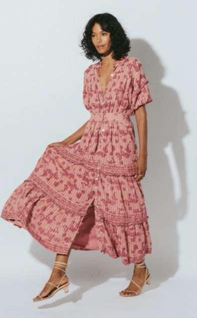 Rylah Ankle Dress Batik Print