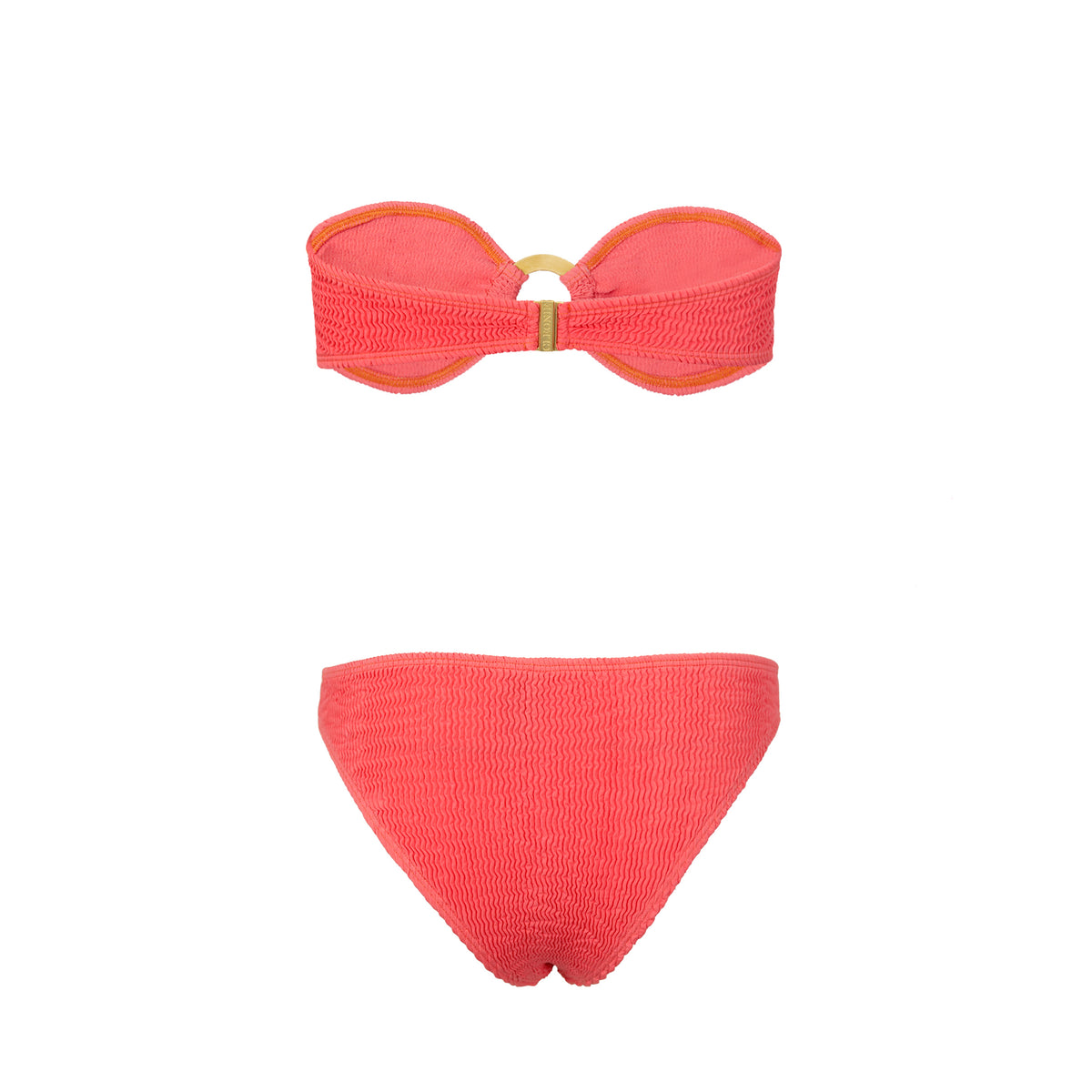 Sea Kini Top & Sandcastle Mini Bottoms Coral