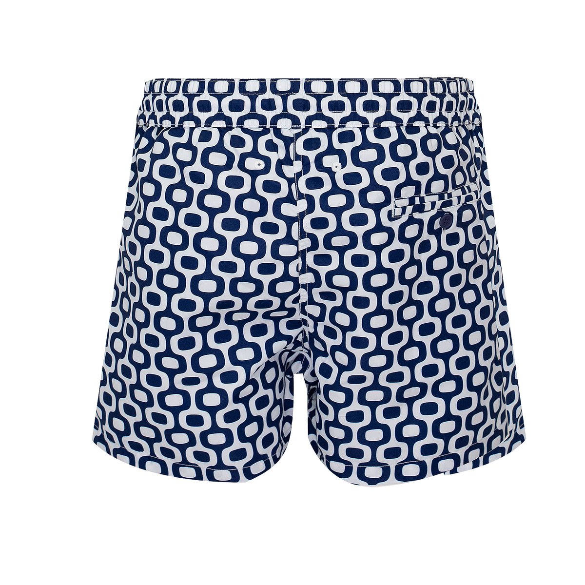Sport Swim Shorts Ipanema Print Navy Blue