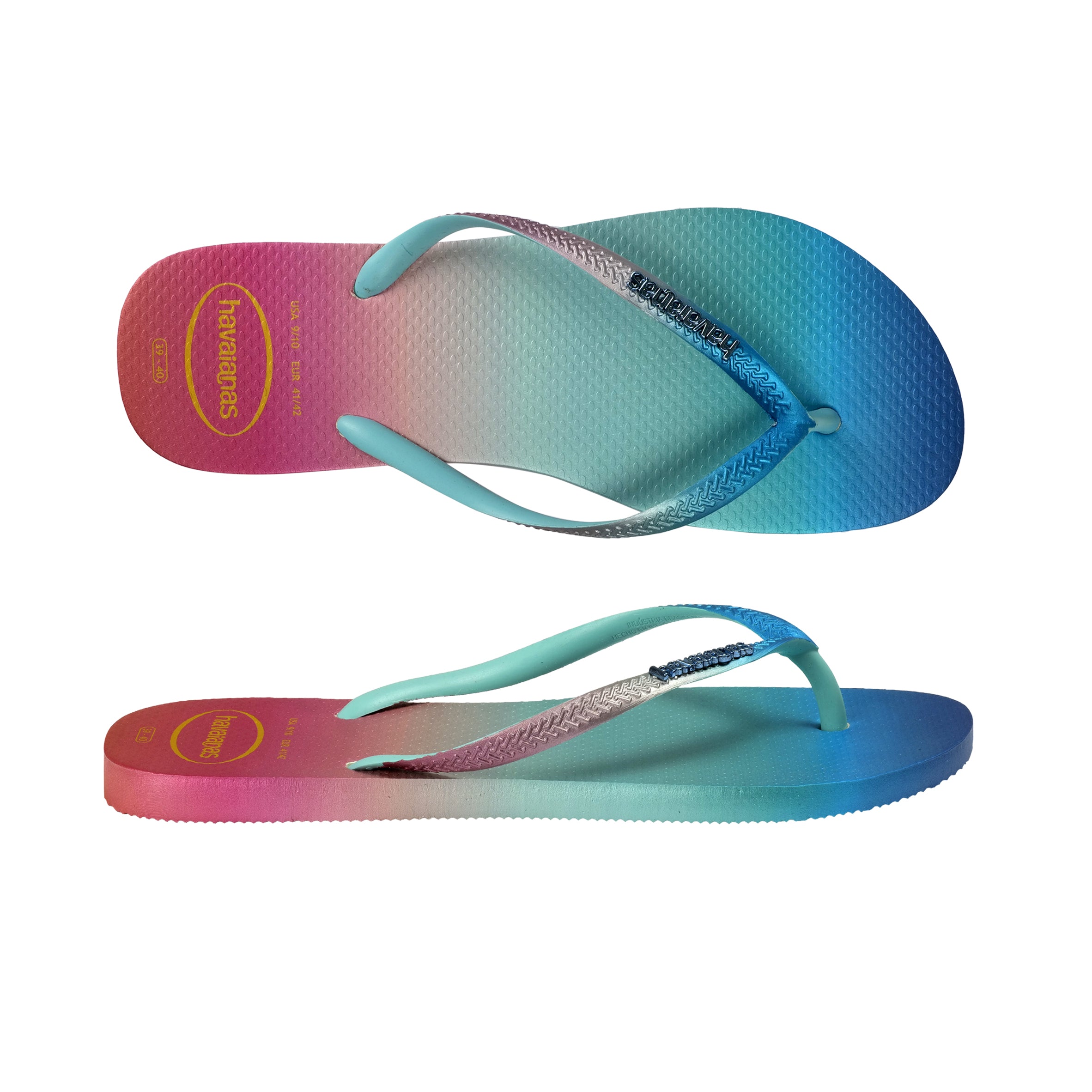 Havaianas Slim Gradient Sunset White