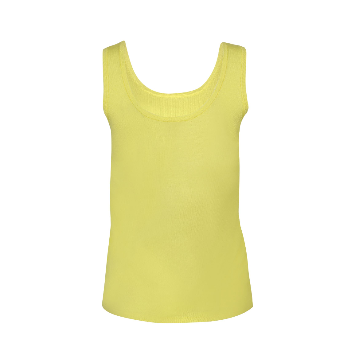 Solid Colour Tank Top Accademia Lime Yellow