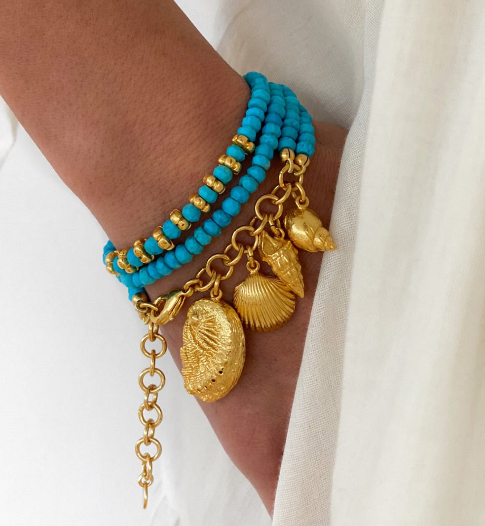 Sadaf Grace Turquoise Bracelet